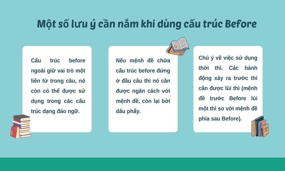 Cấu trúc Before và cách dùng Before trong câu tiếng Anh